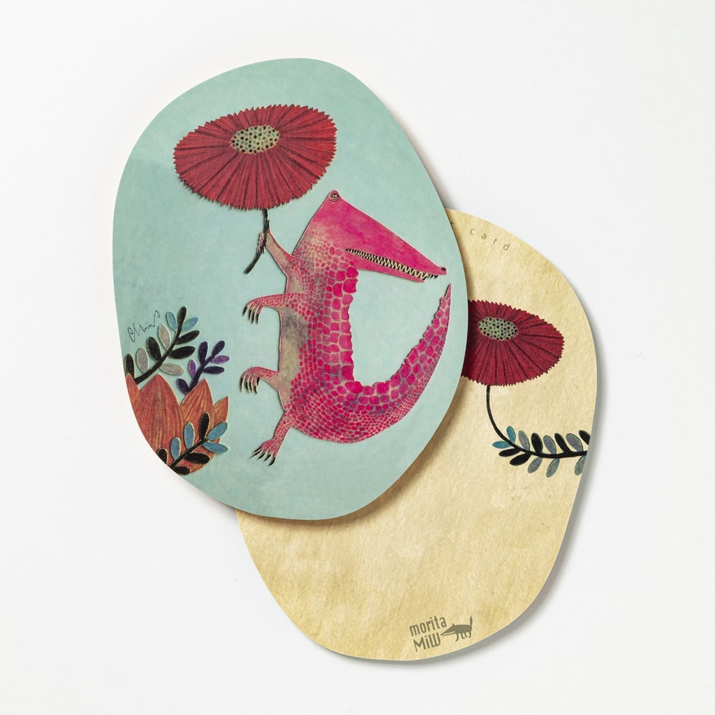 出清 日本插畫家Morita MIW森田美 作品明信片(たのしいの音) | 蝦皮購物