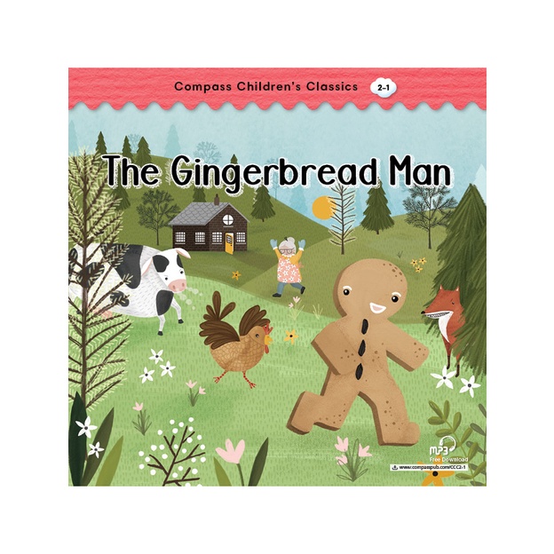 CCC Level 2-1: The Gingerbread Man/Amy Houts 文鶴書店 Crane Publishing | 蝦皮購物