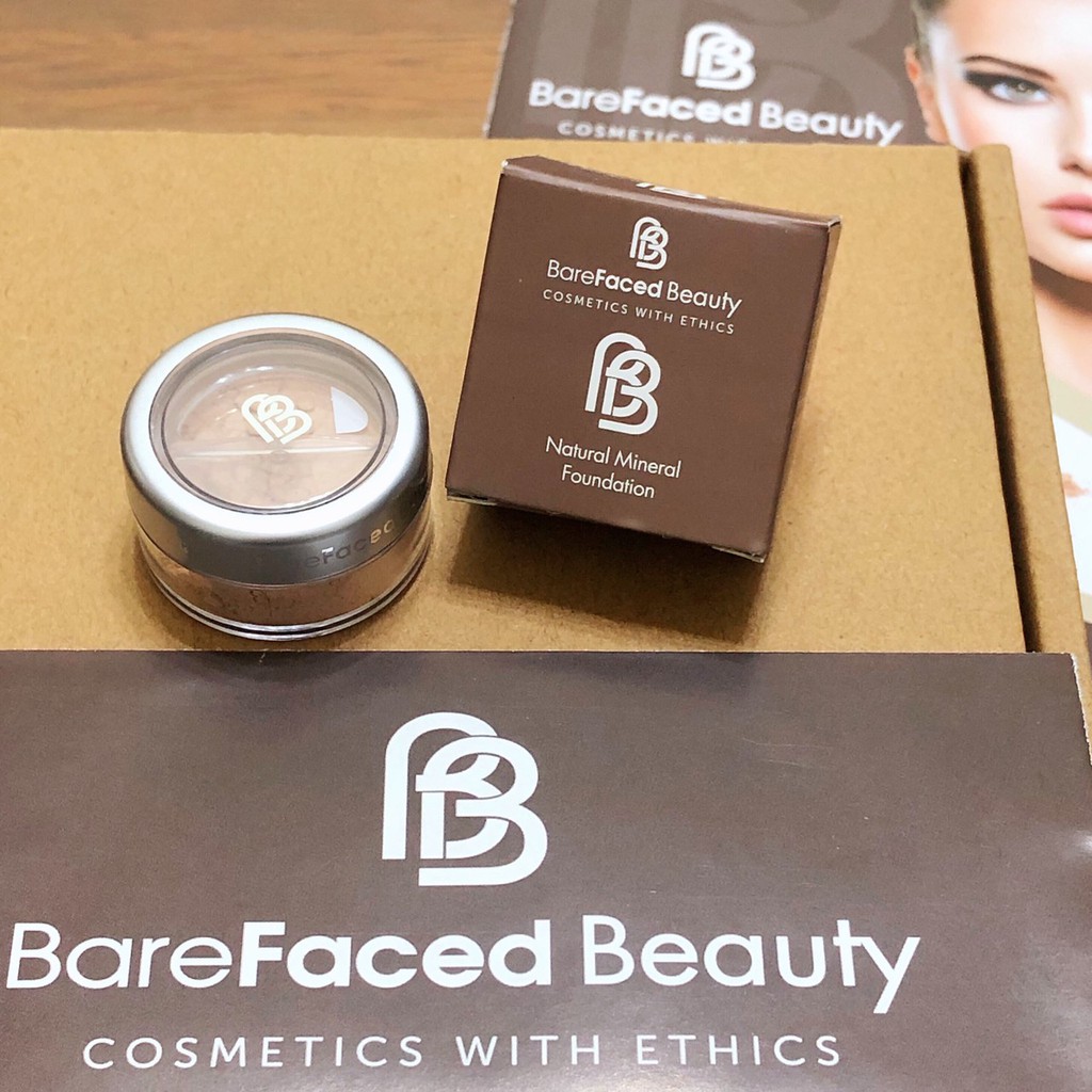 BareFaced Beauty 礦物粉底-小盒2.5g | 蝦皮購物