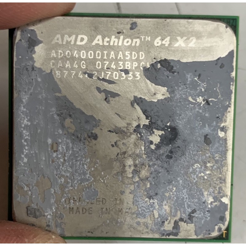 AMD 處理器CPU-940-pin ATHLON 64 X2 4000+ (ADO4000IAA5DD) | 蝦皮購物