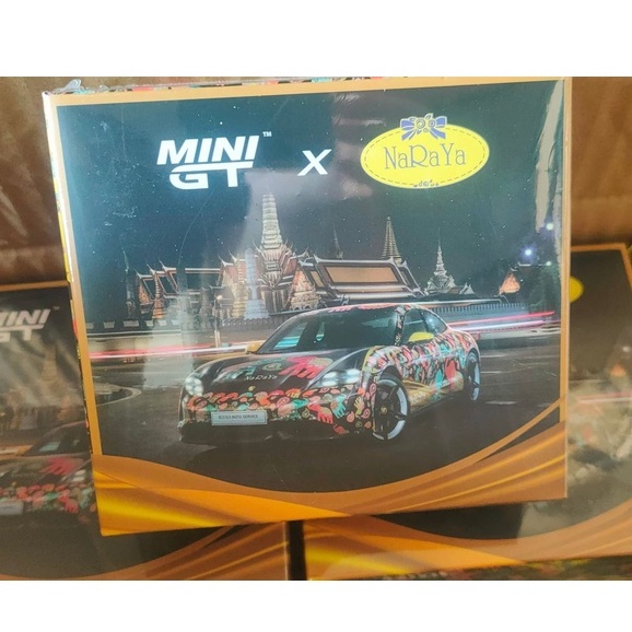 (現貨) Mini GT X NaRa Ya 399 Porsche Taycan Turbo S 泰國限定 | 蝦皮購物