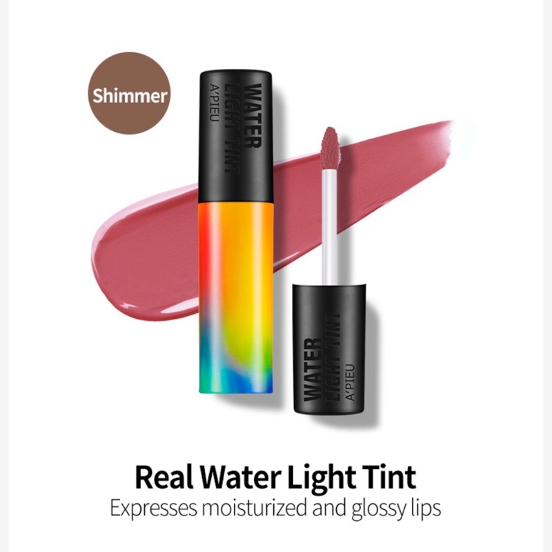 Apieu 水光唇釉 water light tint RD03 rose color | 蝦皮購物