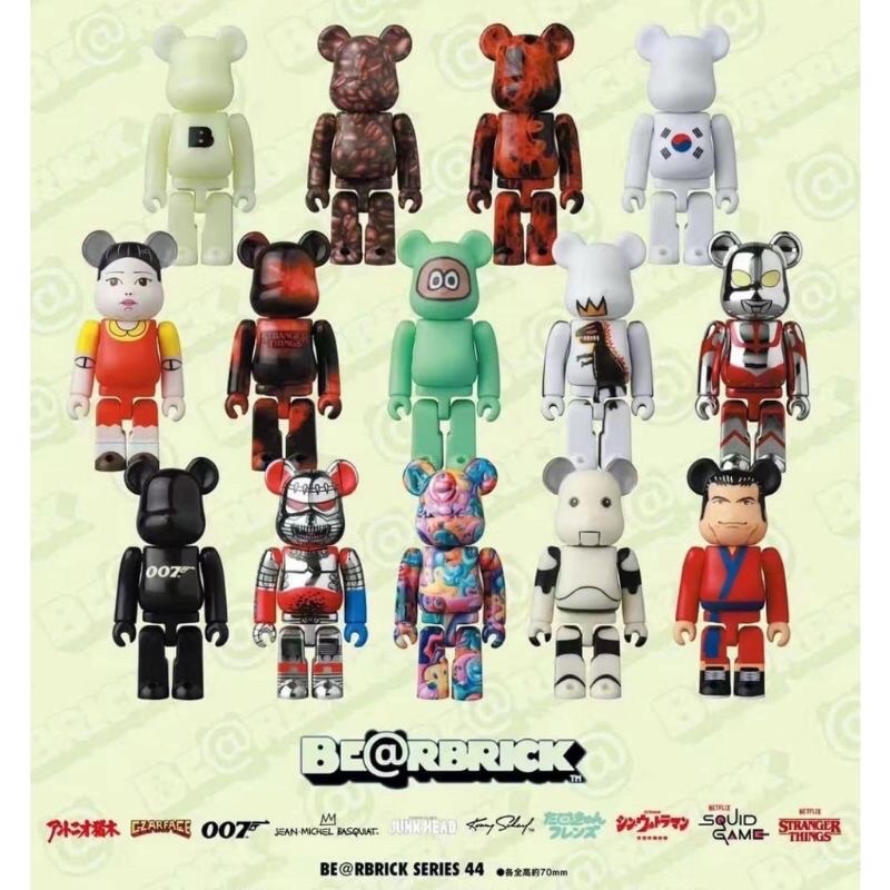 《良介收藏》現貨 庫柏力克熊 bearbrick 44代 韓國 夜光 | 蝦皮購物