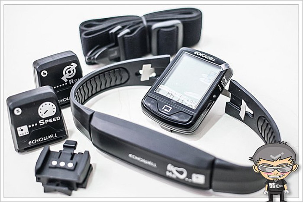 酷榮單車 052-010 ECHOWELL MW 10G 三無線合一碼錶/心率錶/回轉速-黑色2799元 | 蝦皮購物
