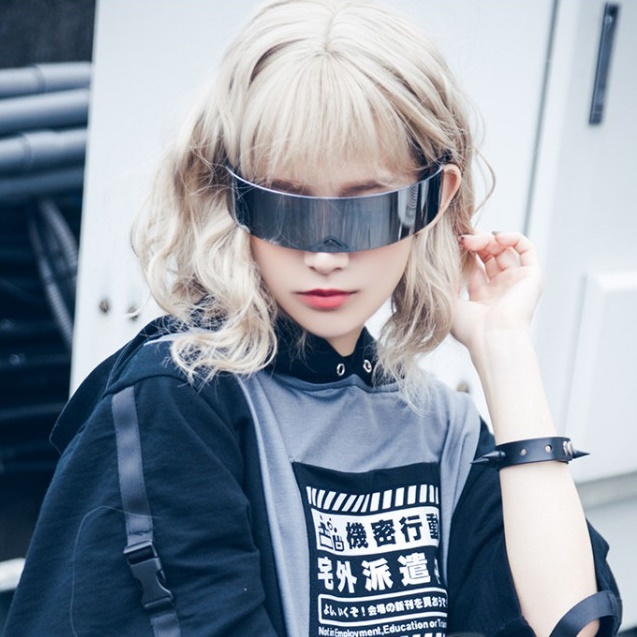 【吉兒龐克】未來感眼鏡(二次元動漫)｜飾品配件【JN5966】 | 蝦皮購物