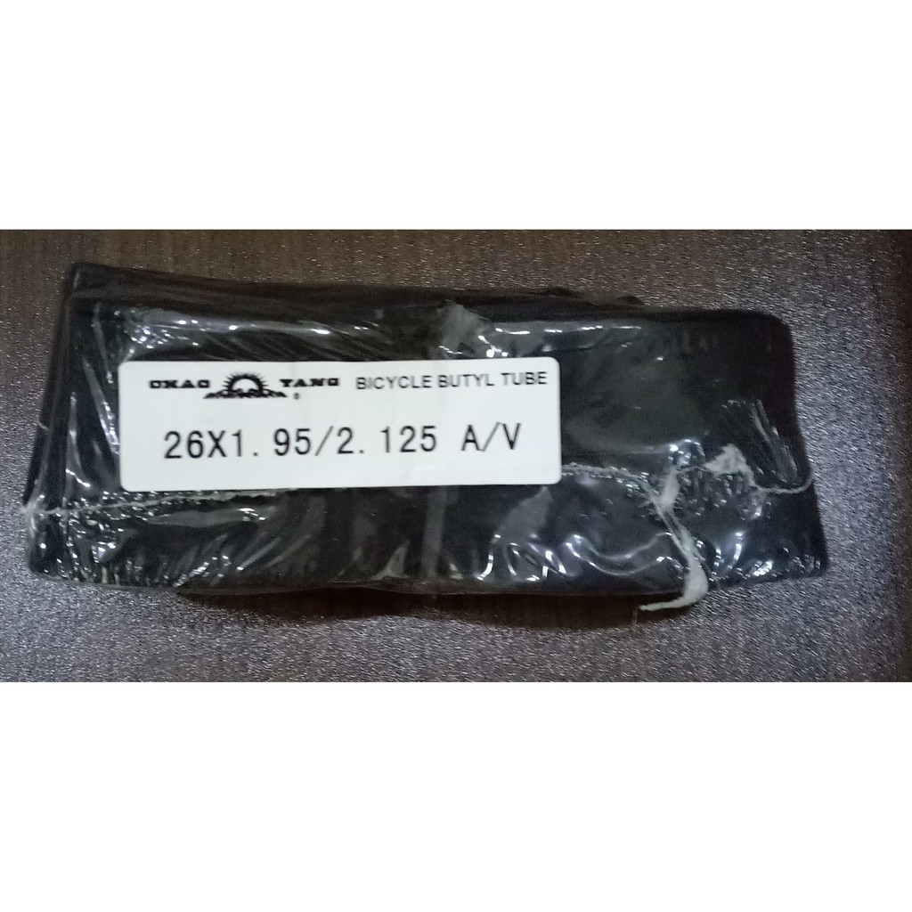 (BJ4單車) 登山車內胎26x1.95-2.125 美式氣嘴全新 DIY | 蝦皮購物