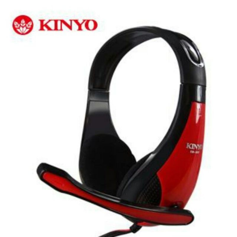 KINYO EM-3650耳機麥克風★伸縮式頭戴配戴更服貼 ★麥克風抗噪技術 ★線控音量調整 ★扁平防捲導線堅韌耐用 | 蝦皮購物
