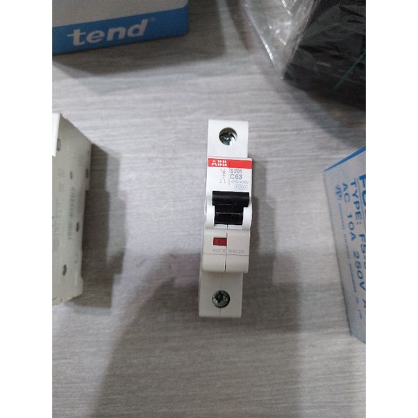ABB 小型斷路器 S200系列、S201 1P C曲線 50A 63A，20kA 、S201C50、S201C63 | 蝦皮購物