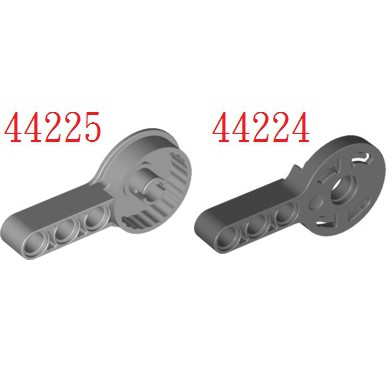 磚家 LEGO 樂高 淺灰色 深灰色 Technic Rotation 厚壁 旋轉 關節 44224 44225 | 蝦皮購物