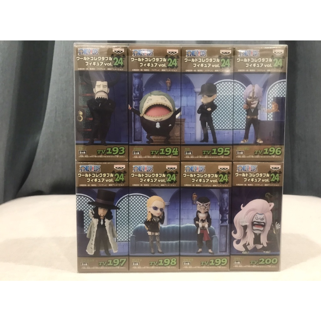 ☆恩甯小舖☆《金證》《全新》海賊王 WCF Vol.24 特務 CP9 布魯諾 裊 卡古 斯帕達姆 路基 胃取 卡莉法 | 蝦皮購物