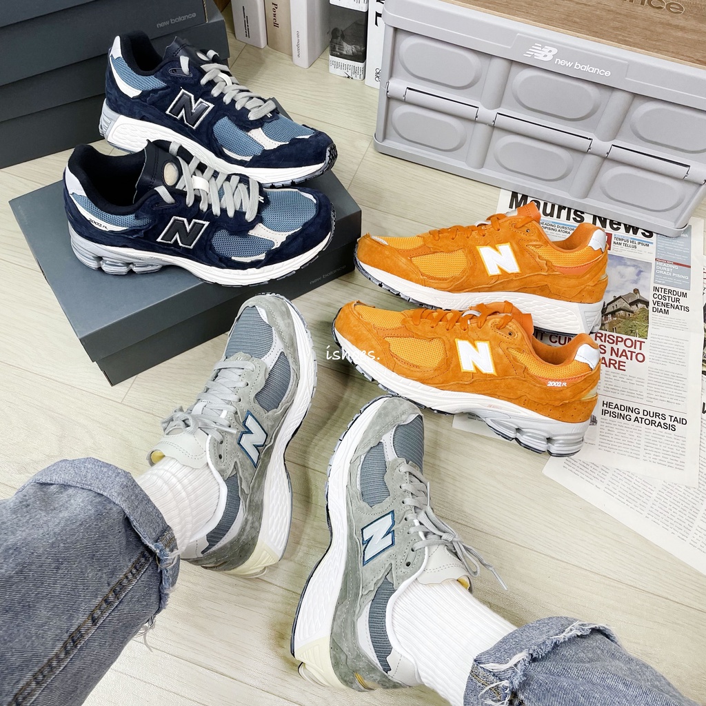 現貨 iShoes正品 New Balance 2002R 情侶鞋 仿舊 休閒鞋 M2002RDD M2002RDF D | 蝦皮購物