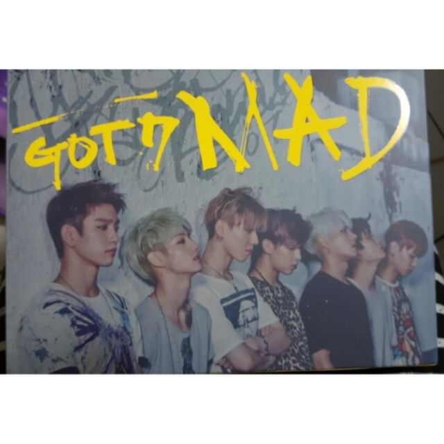 GOT7 MAD橫版含jackson小卡(暫售) | 蝦皮購物