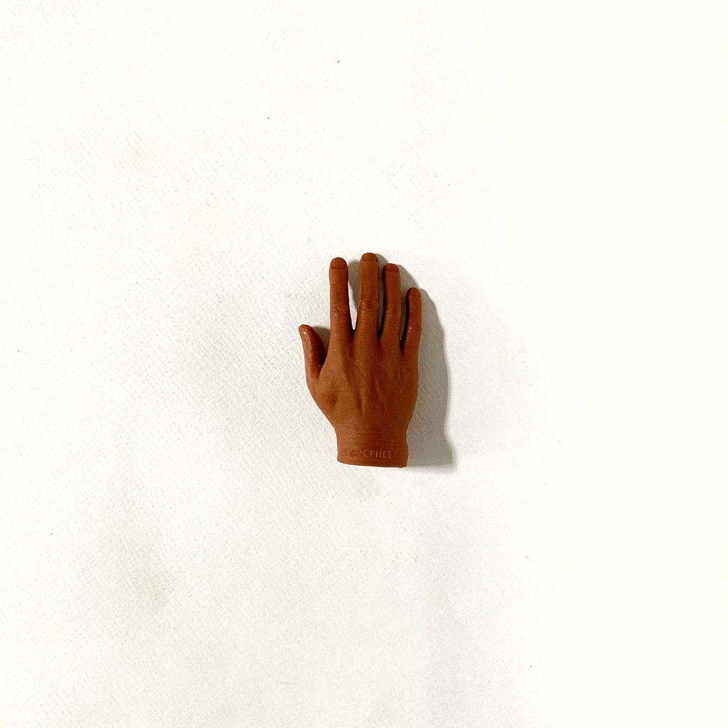 Archie McPhee RIGHT FINGER HANDS DARK SKIN TONE 手掌 玩具 | 蝦皮購物