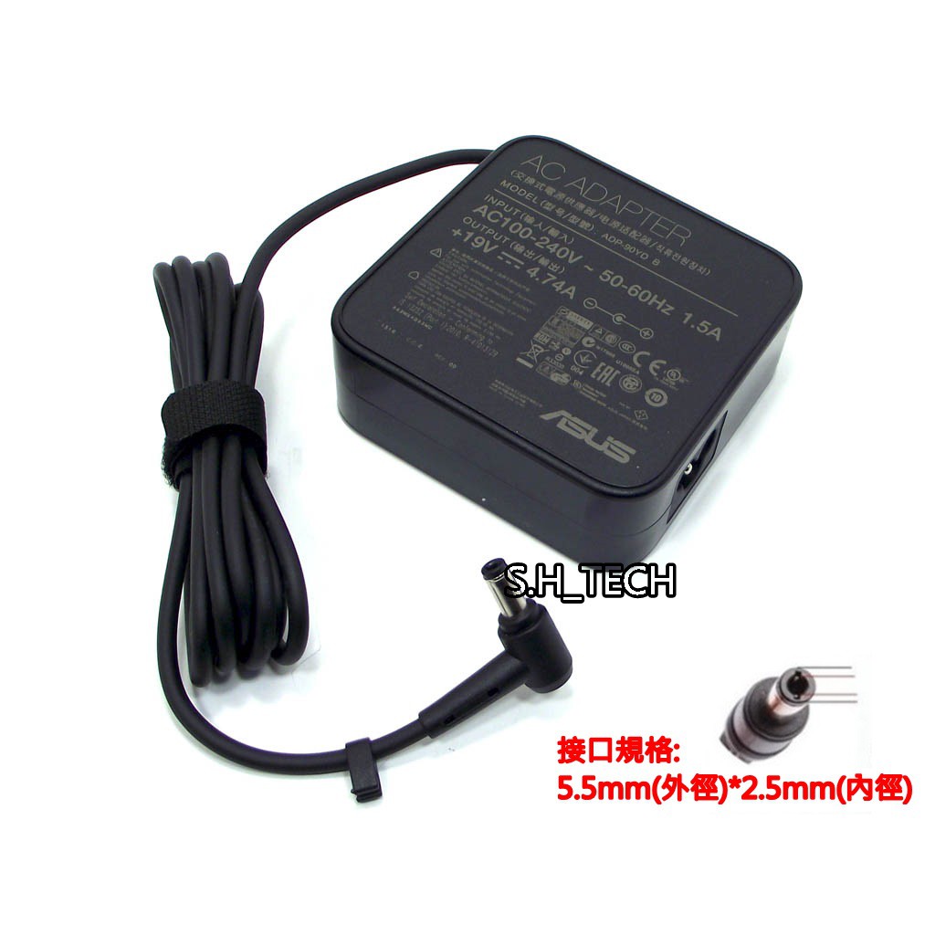 ☆全新 華碩 19V 4.74A 90W 原廠變壓器☆ASUSPRO P45 P45V P45VA P45VJ | 蝦皮購物