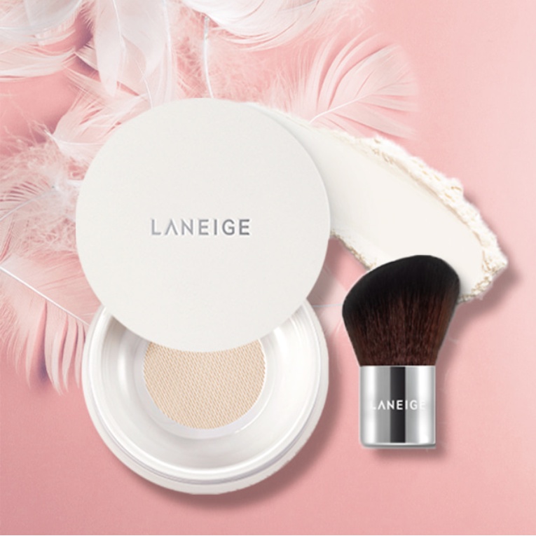 【LANEIGE 蘭芝】Light Fit Pact/Powder 超輕盈彈力蜜粉 / 輕盈散粉 9.5g 定妝控油 | 蝦皮購物