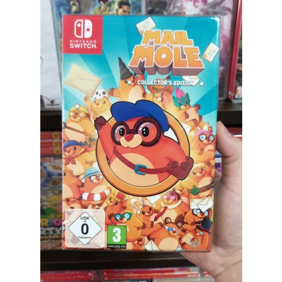 【全新現貨】NS Switch遊戲 Mail Mole 鼴鼠郵差 郵件鼴鼠 英文版 歐版封面PEGI 限量珍藏版 | 蝦皮購物