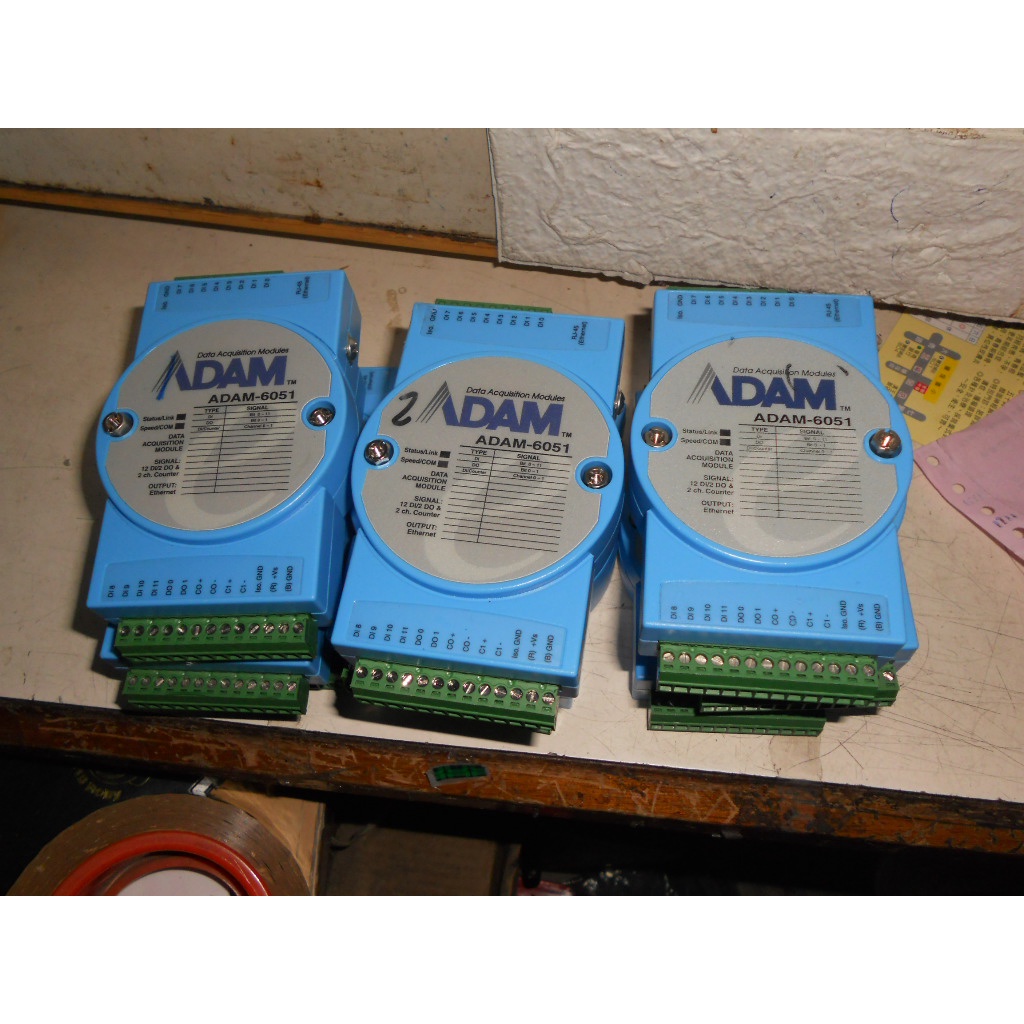 Advantech I/O 模組 研華 乙太網 I / O模塊 ADAM-6051 (後) | 蝦皮購物