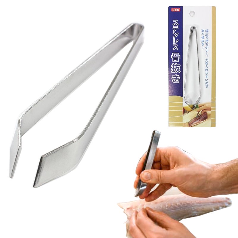 asdfkitty*日本製 ECHO 不鏽鋼魚刺夾/拔毛夾/魚骨拔 | 蝦皮購物