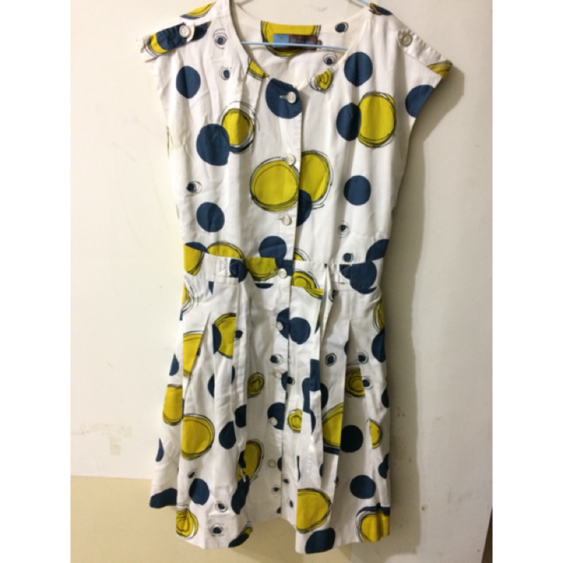 南瓜古著點點洋裝 vintage pinkoi 草間彌生 | 蝦皮購物