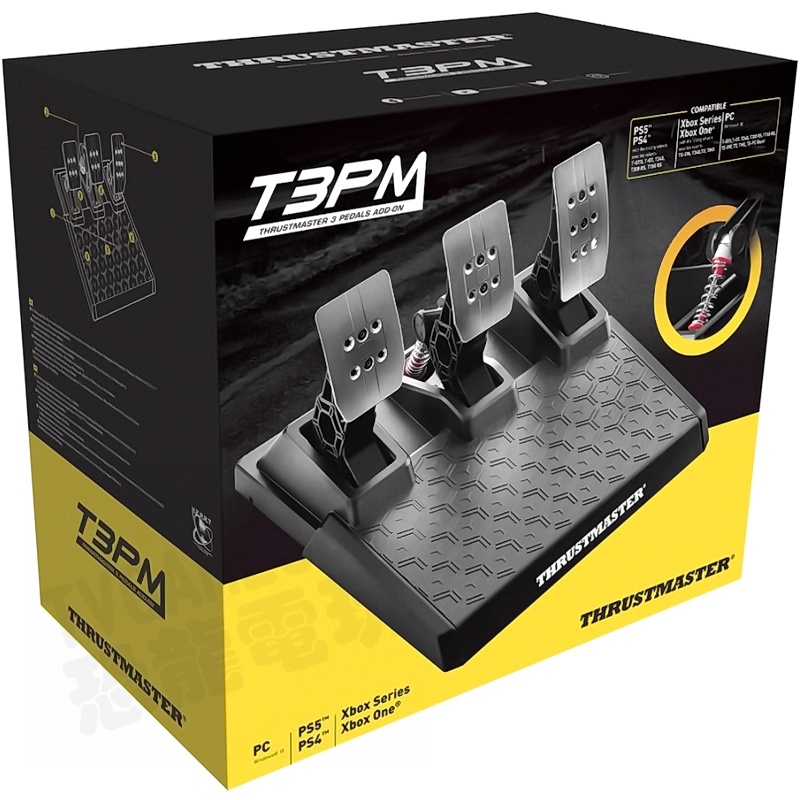 超取免運費 THRUSTMASTER T3PM PEDALS 磁性感應系統踏板組 XBOX PS5 PS4 PC 公司貨 | 蝦皮購物