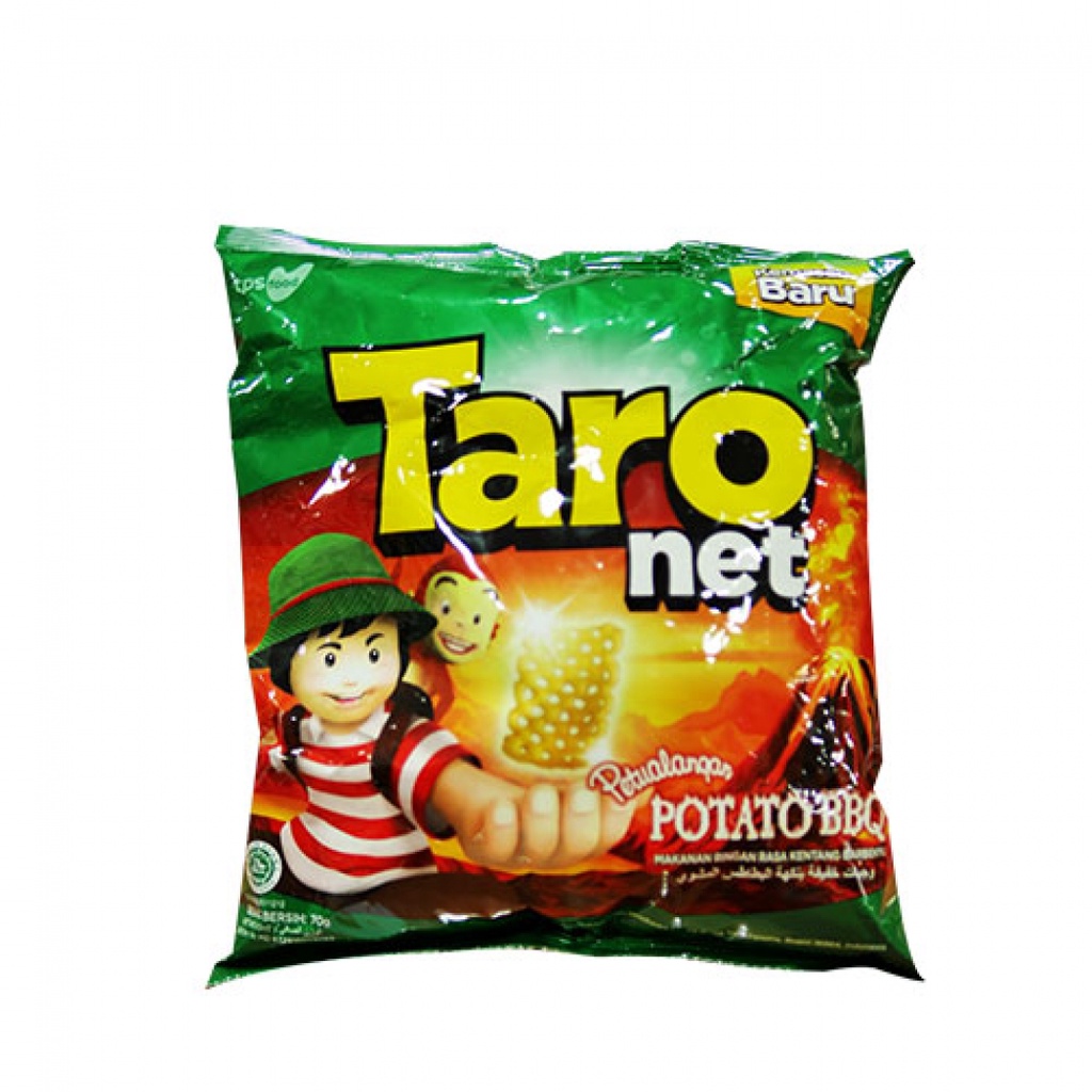 【TARO】印尼 海苔/燒烤風味餅乾 Net Seaweed/Potato Barbeque 70g 65g | 蝦皮購物