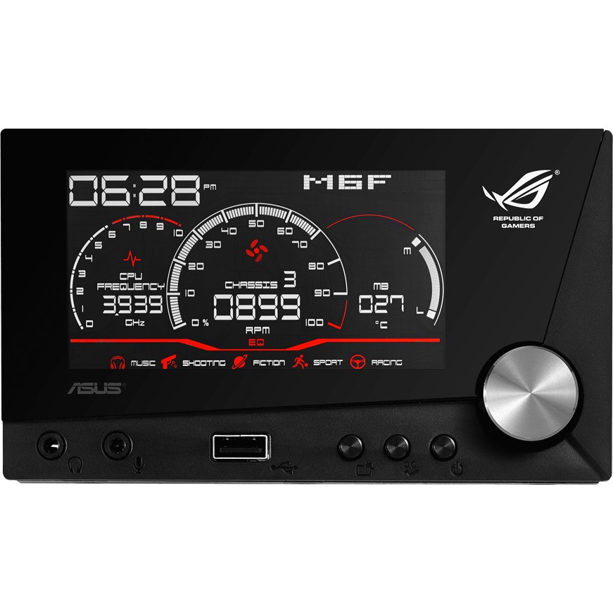 [8成新]華碩 ASUS ROG Front Base 前置電競面板 Dual-Bay Gaming Panel | 蝦皮購物