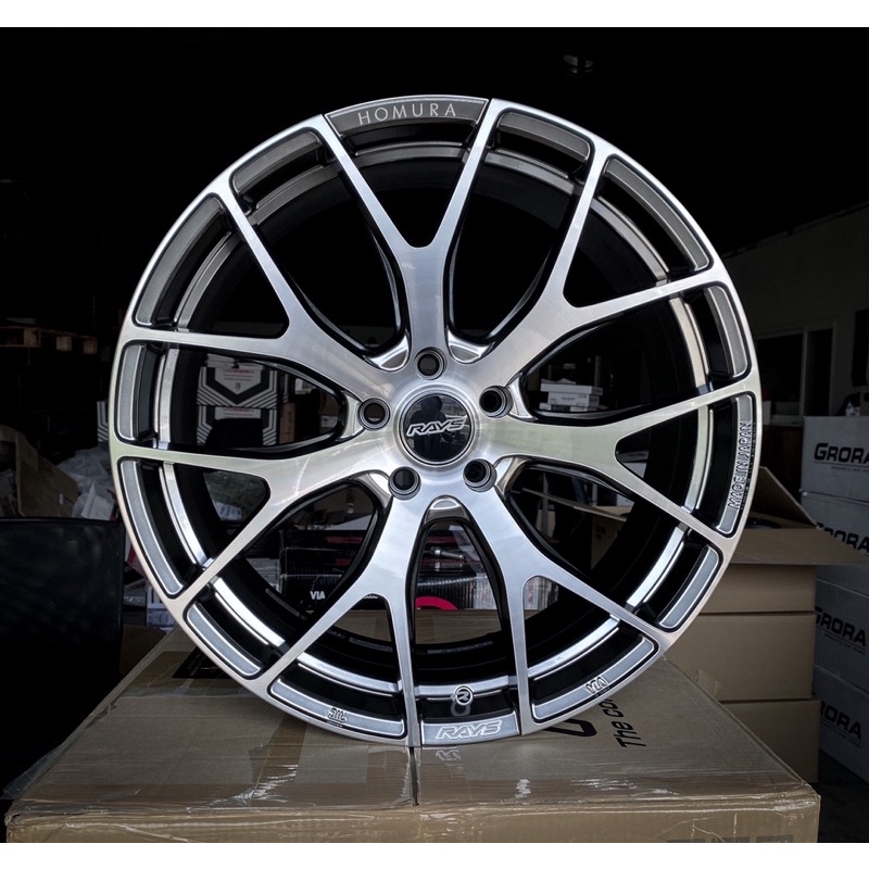 RAYS HOMURA 2x7FT 20x8.5 5/114.3 et38 #鋁圈#鑄造#輪圈 | 蝦皮購物