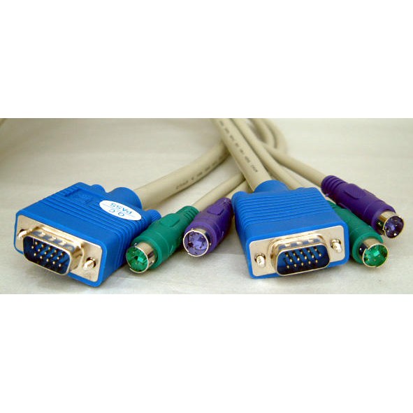 【低價】CB-95 KVM 三合一 鍵盤 滑鼠 螢幕 連接線 公對公 1.8米 1.8M | 蝦皮購物