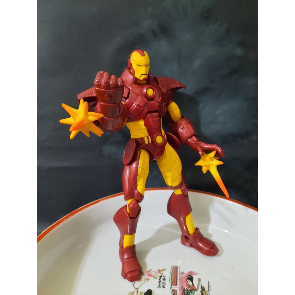 【約瑟夫的懷舊玩具屋】Toybiz Marvel Legends Unleashed Iron Man 鋼鐵人 傳奇盔甲 | 蝦皮購物