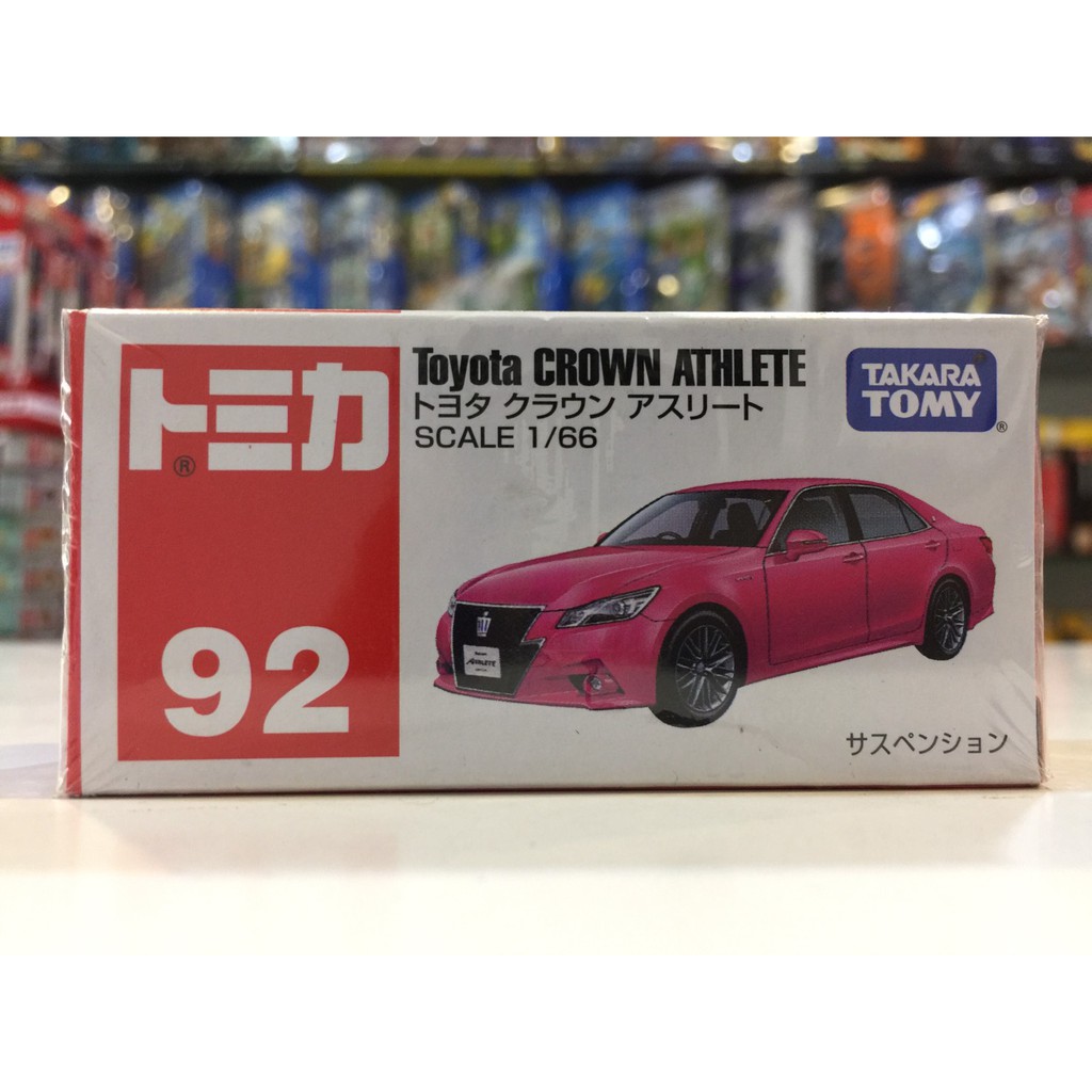 【星宇玩具】TOMICA 多美 NO.092 TOYOTA CROWN ATHLETE_TM092A NO. 92 | 蝦皮購物