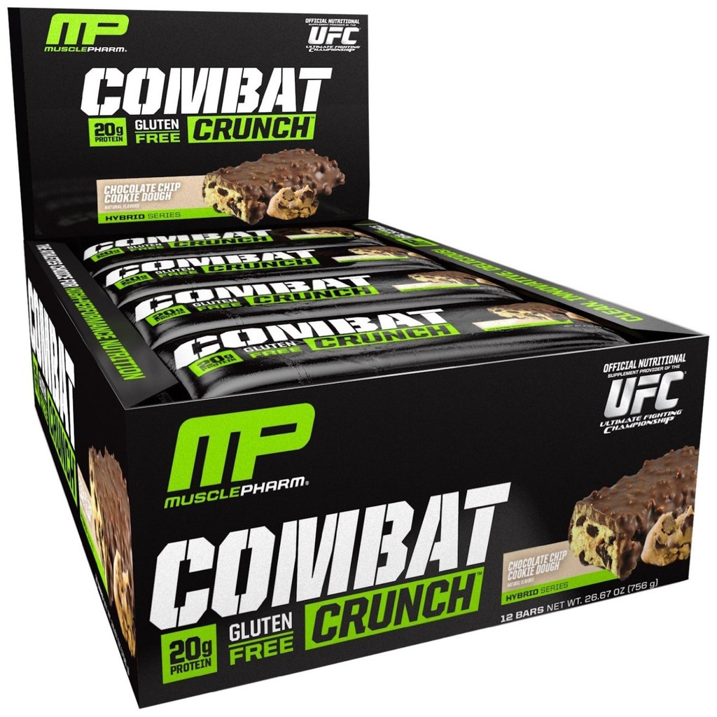 MP MusclePharm Combat Bar 蛋白棒 營養棒 能量棒 巧克力餅乾口味 美國空運正品 | 蝦皮購物
