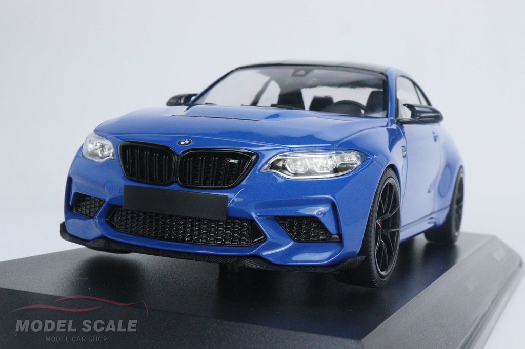 【模例】Minichamps 1/18 BMW M2 CS 2020 藍色黑輪 | 蝦皮購物