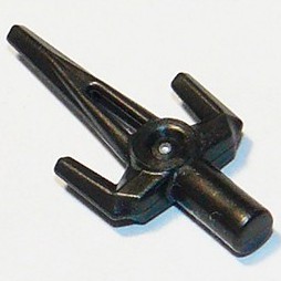 樂高 LEGO 珍珠 深灰色 三叉戟 手裡劍 三叉短劍 98139 4646870 Gray Weapon Sai | 蝦皮購物