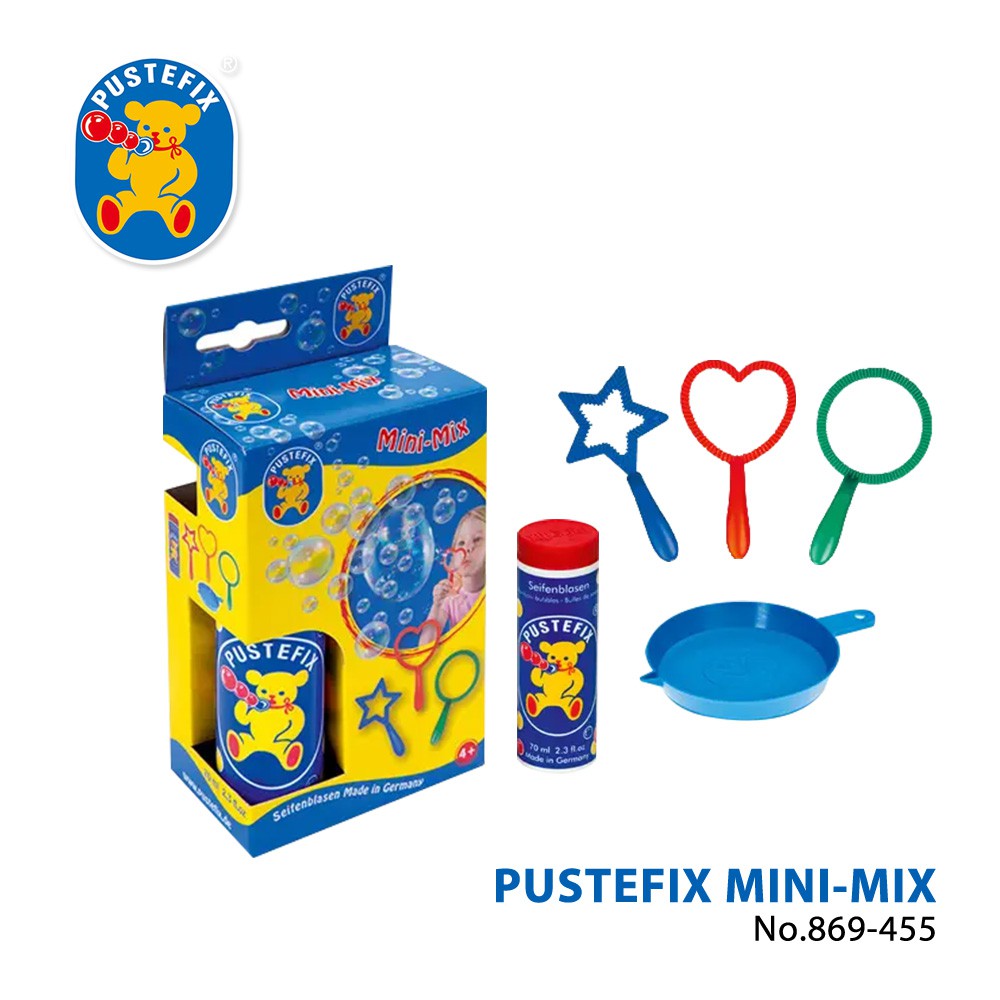 德國Pustefix 魔法泡泡仙女棒三件組(內含70ml) 吹泡泡 泡泡水 德國泡泡 泡泡玩具 無毒無味泡泡 | 蝦皮購物