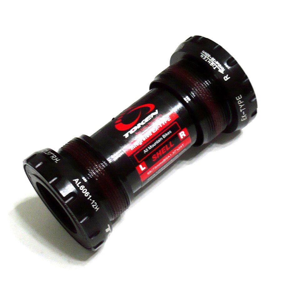 【賠本最後出清】裸裝品 TOKEN TK877EX 培林式BB五通心軸 公路車用 Shimano系統適用 96g | 蝦皮購物