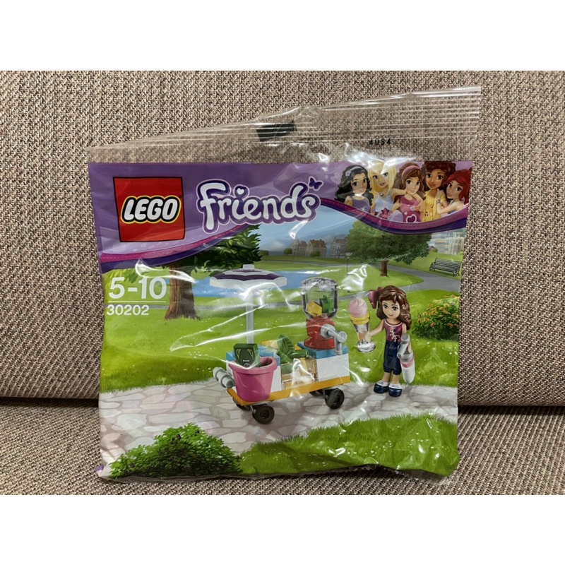 現貨 正版 lego 樂高 30202朋友系列 冰沙餐車 | 蝦皮購物
