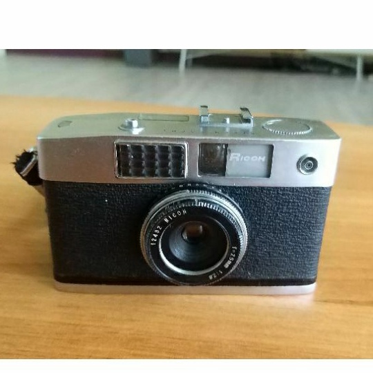 Ricoh Caddy 半格菲林相機/f=2.8/25mm/1961年日本產 | 蝦皮購物