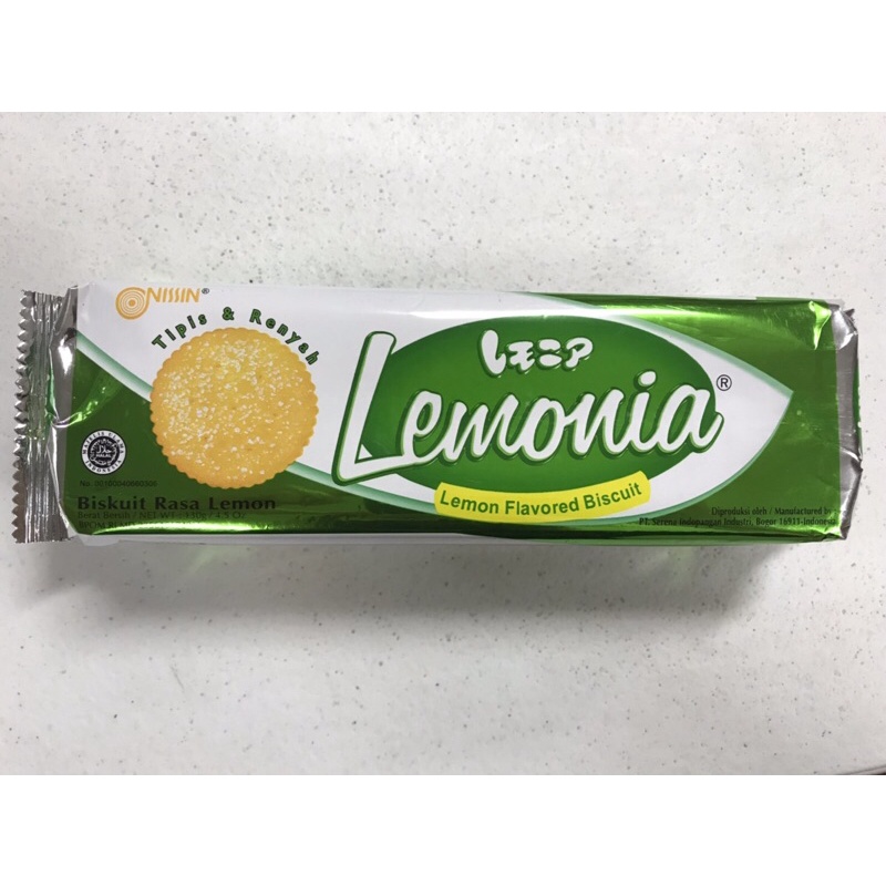 NISSIN lemonia lemon flavored biscuit 日清檸檬風味餅乾 130g | 蝦皮購物