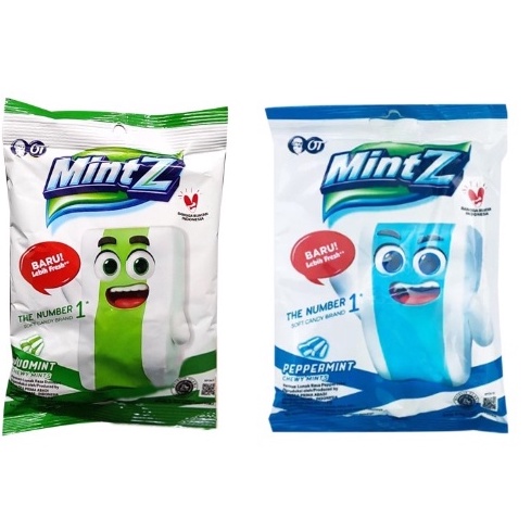 MINTZ PEPPERMINT CHEWY MINTS Mintz-超涼薄荷風味軟糖 115g | 蝦皮購物