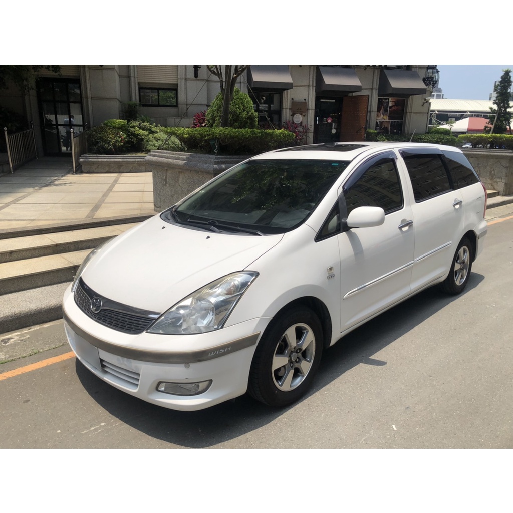 2007 豐田 Toyota Wish 2.0 白色 七人座 非營業車 一手自用車 認證中古車 | 蝦皮購物