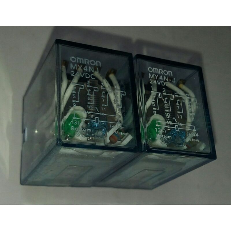 🌞二手現貨保固OMRON歐姆龍MY4/MY4N/-J /-D2 MY4NJ MY4ZN DC24V繼電器 4極LED燈 | 蝦皮購物