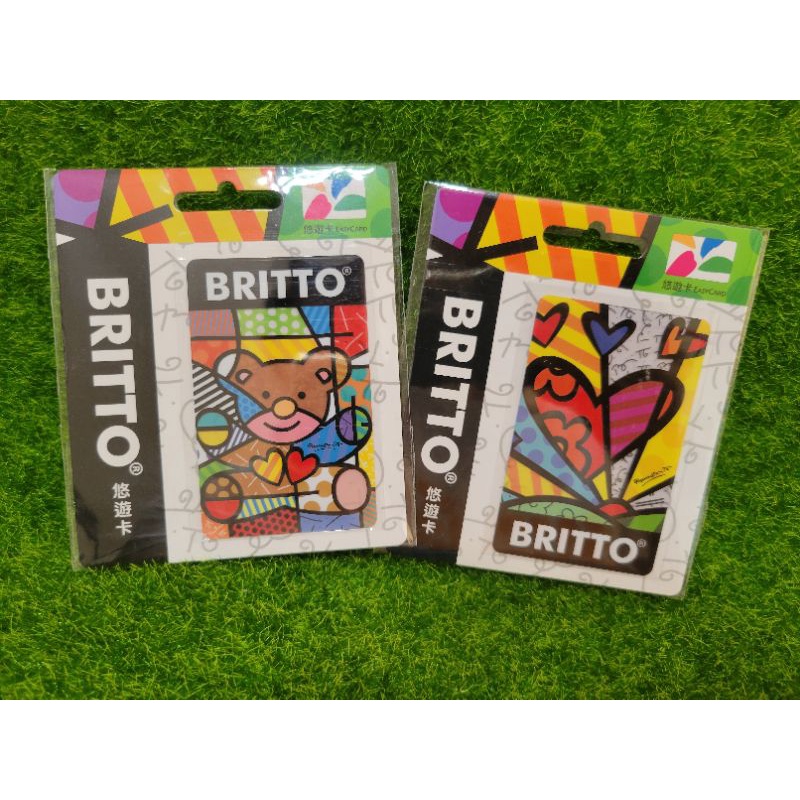 現貨 BRITTO悠遊卡 小熊 愛心 透明卡 全新未拆 | 蝦皮購物