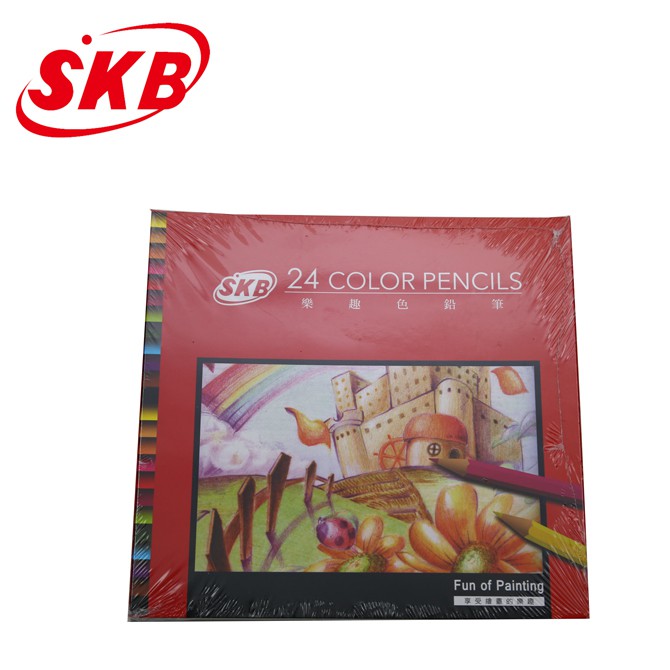 SKB NP-130 24色 紙盒色鉛筆/盒 | 蝦皮購物