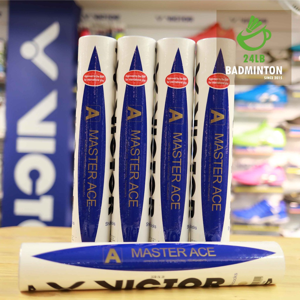 24磅羽球 / VICTOR勝利 B-MA MASTER ACE (BWF世界羽毛球聯合會認證) | 蝦皮購物