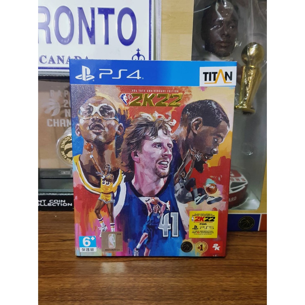 {全新}NBA 2K22 75週年紀念版---繁體中文 | 蝦皮購物
