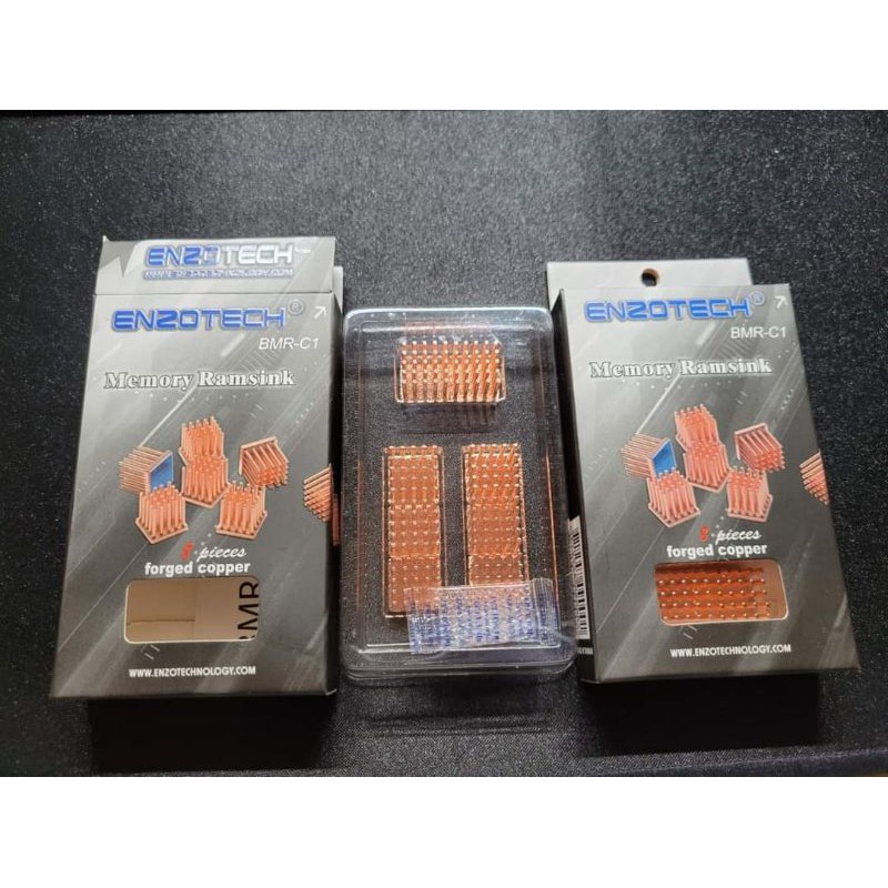 Enzotech BMR-C1 頂級鍛造純銅記憶體散熱器 | 蝦皮購物