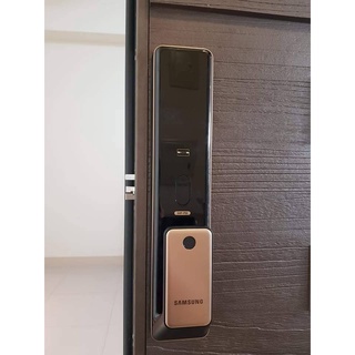 三星SAMSUNG SHP-P50 推拉智能電子鎖(含基本安裝 / 一年保固) | 蝦皮購物