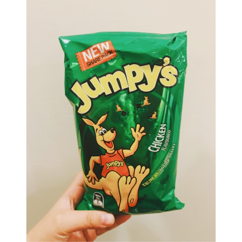 澳洲袋鼠餅乾 100公克裝 JUMPY's 3D袋鼠洋芋片 | 蝦皮購物
