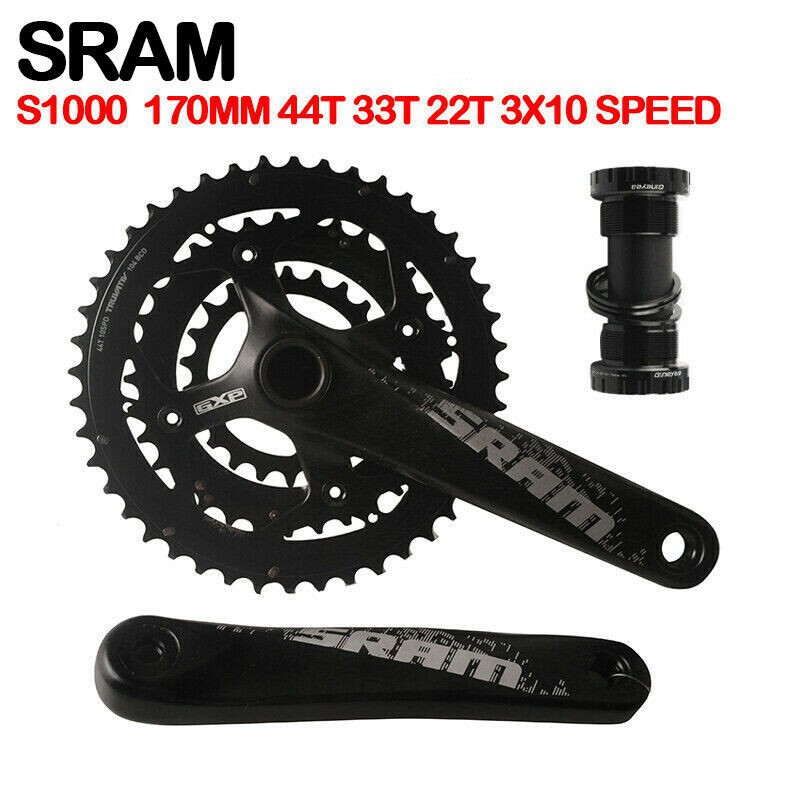 速聯Sram S1000曲柄組套件 含曲柄 齒盤 中軸BB | 蝦皮購物