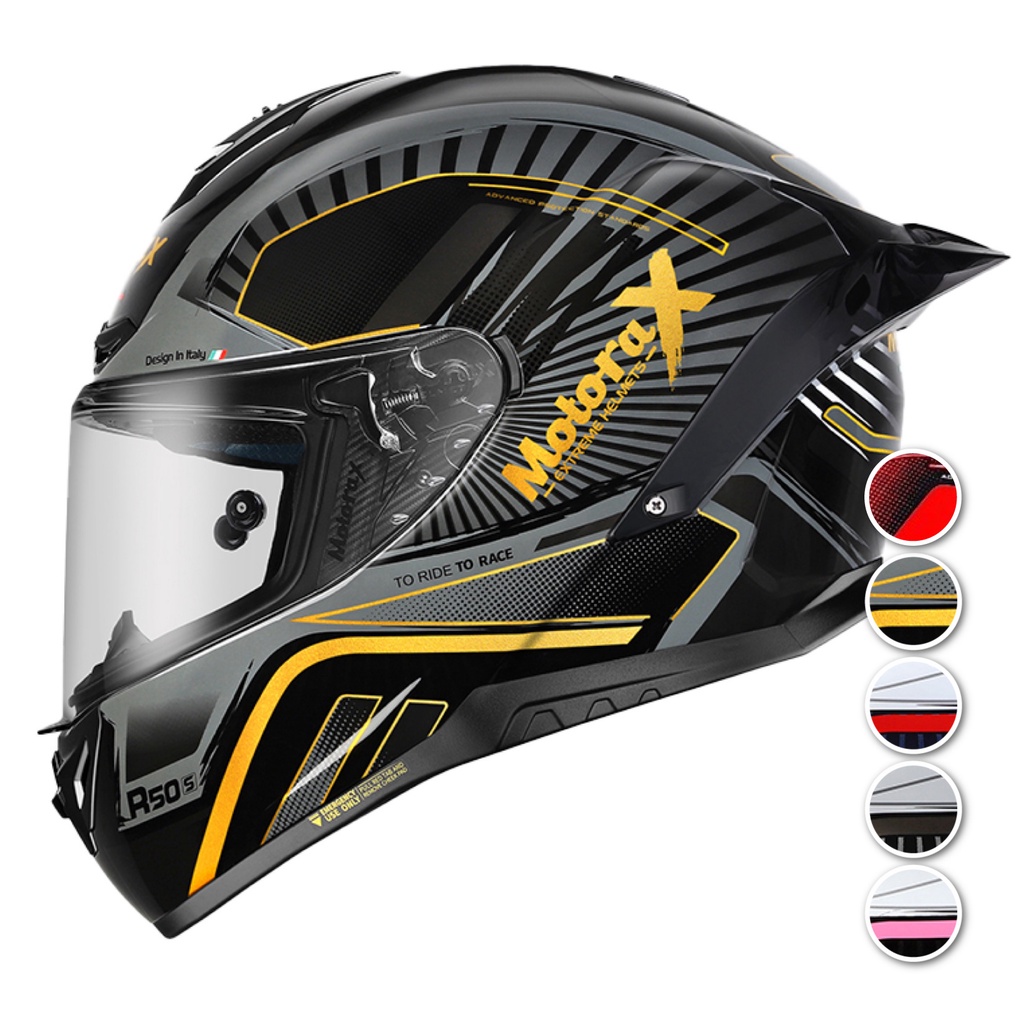 [安信騎士] Motorax R50s 彩繪 Gada 系列 全罩式 安全帽 摩雷士 大鴨尾 空力 R50 消光 | 蝦皮購物